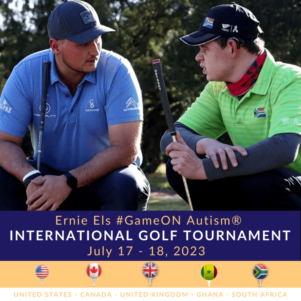 Individuals with autism from around the globe teeing off in the Second ...