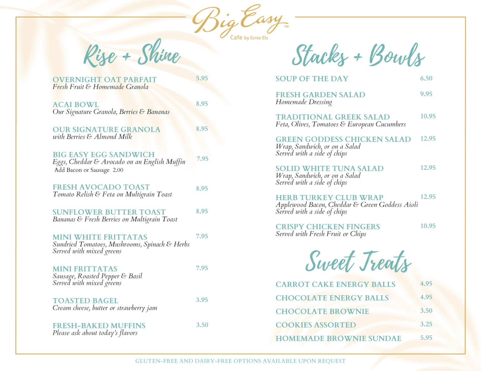 Big Easy Cafe - Els for Autism